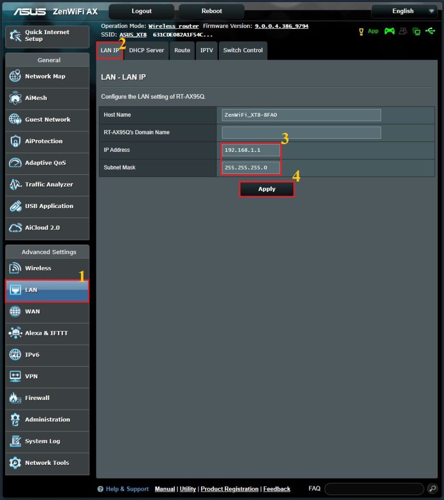 How to setup a ASUS Router - CGI Communications
